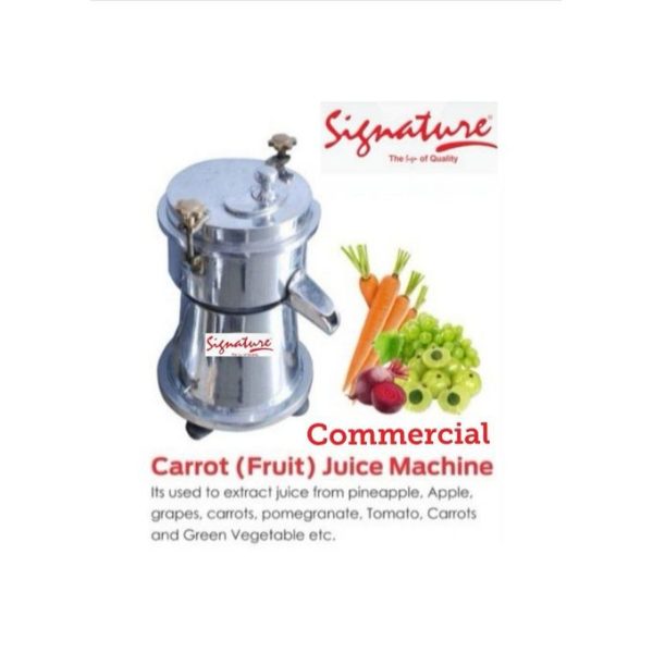 Signature Commercial Carrot Fruit & Vegetable Juicer-Extract Machine ...