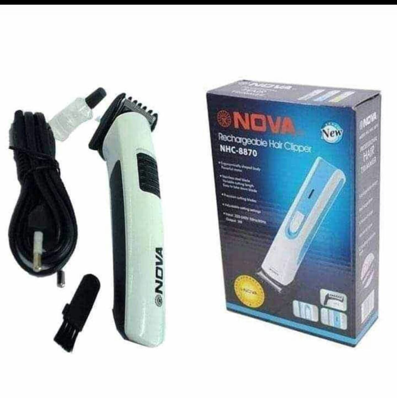 Nova New Rechargeable Hair Shaver And Beard Trimmer – Sonell Mart