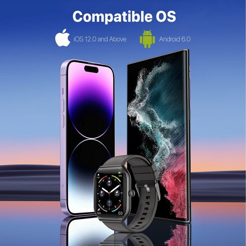 Promate ProWatch-AM19 1.96″ Fitness Tracker Smartwatch With BT Calling ...