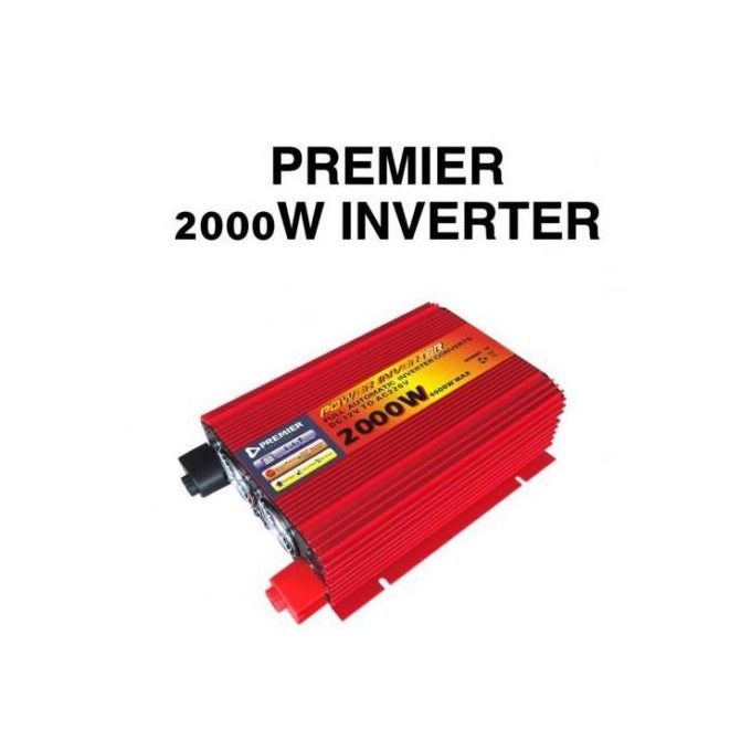 Premier 2000W Solar Power Inverter DC To AC Fully Automatic Inverter ...