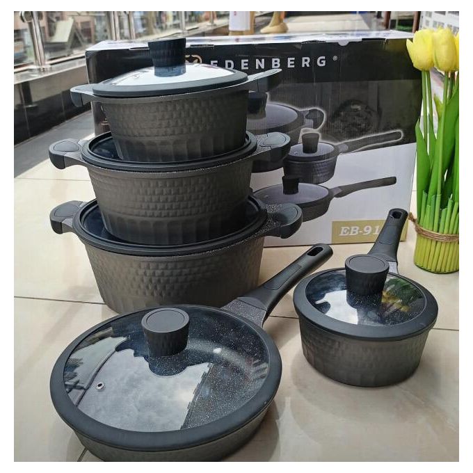 *10 Pc Eden Burg Cooker Ware Set – Sonell Mart