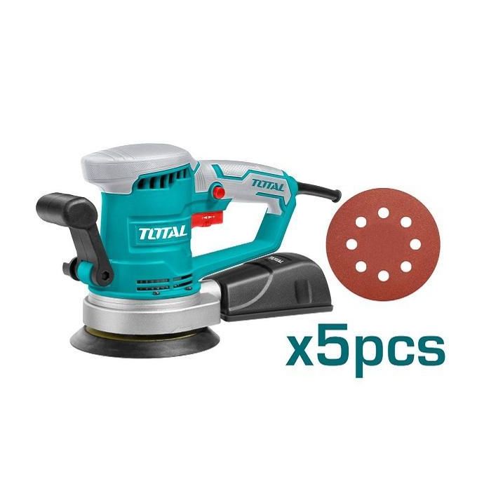 TOTAL 150mm Rotary Sander -450W Eccentric Sander- TF2041506 – Sonell Mart