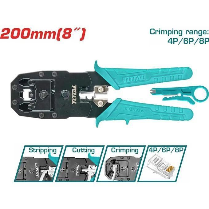 TOTAL TMPC4468P Modular plug crimper 8″ – Sonell Mart